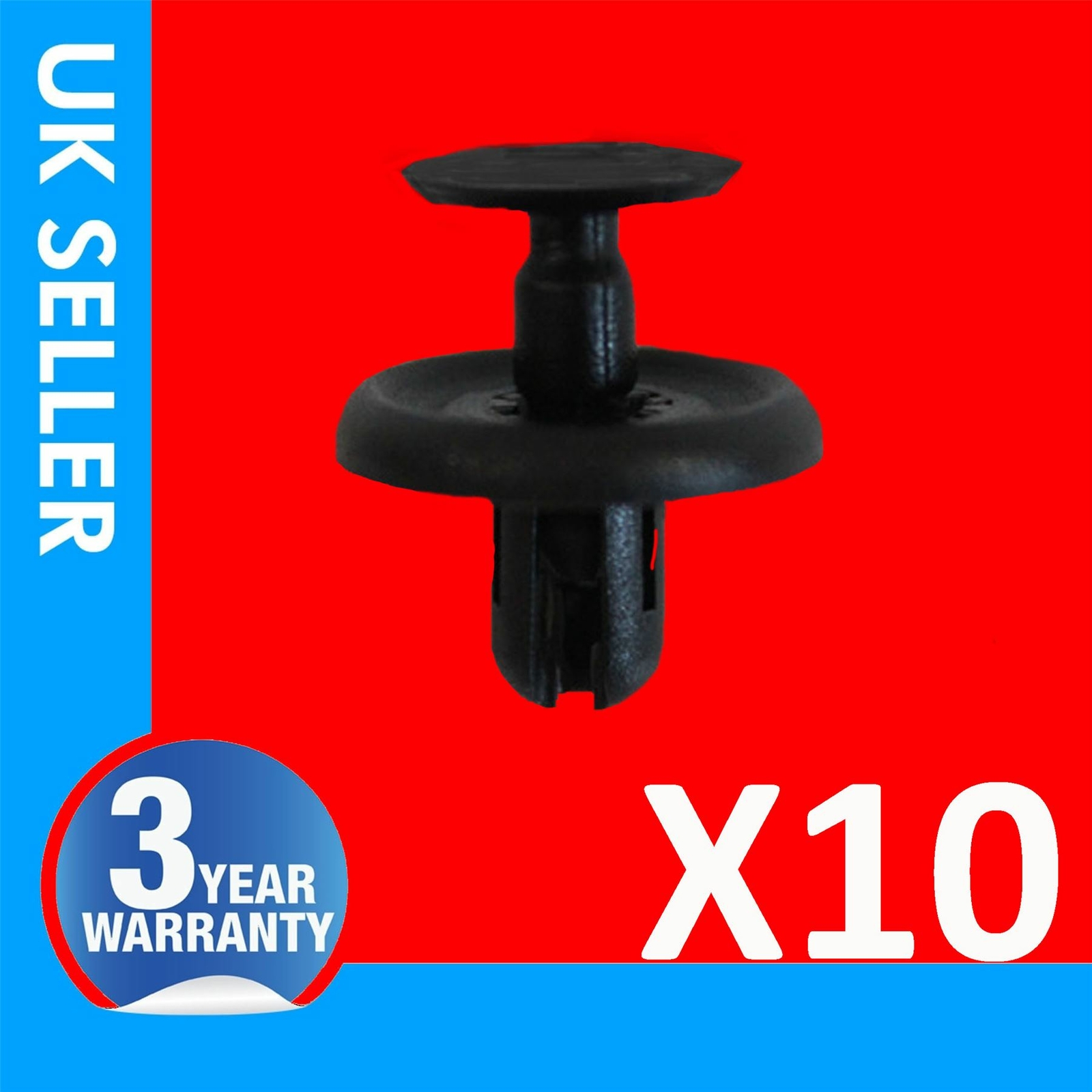 10X For Daihatsu Wheel Arch Moulding Splash Guard Panel Clips ...