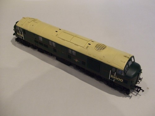 Bachmann 00 gauge LMS 10000 Diesel Locomotive BR Green Lined Orange ...