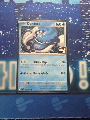 Pokemon TCG Dondozo Holo SVI 061/198 Play! Prize Pack Series NM | eBay