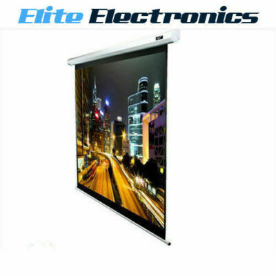 ELITE SCREENS ELECTRIC90X ELECTRIC MOTORIZED 90" PROJECTOR 16:10 HD ...
