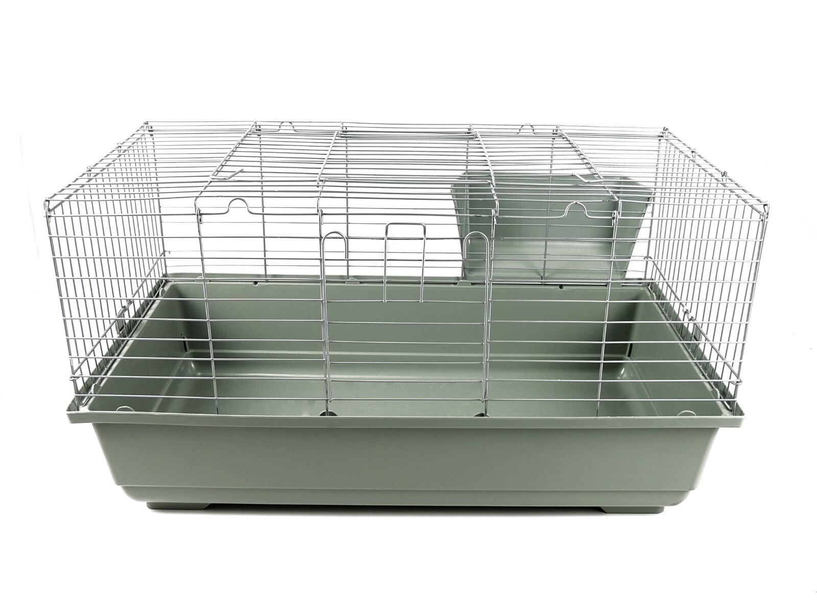 Rabbit Cages Indoor 80 100 120 cm Single Double Triple Tier With Stand ...