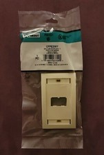 Panduit Cfpl2iwy Mini Com Faceplate C Single Gang 2 Module Spaces - for ...