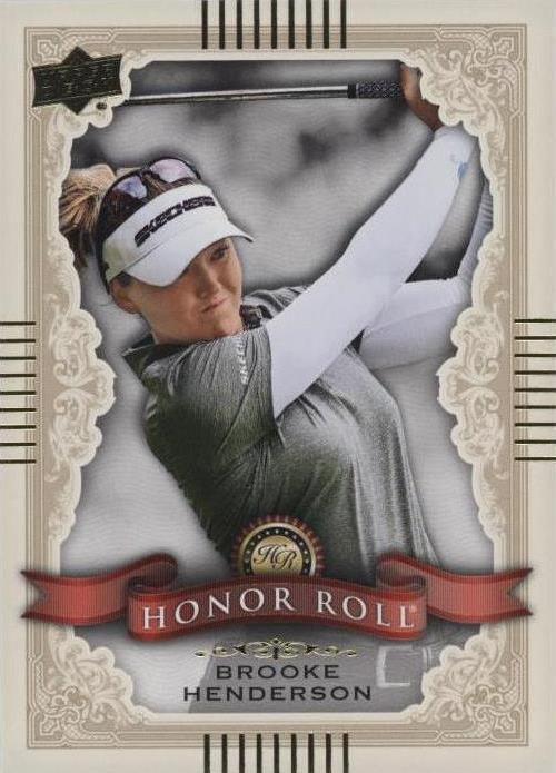 2024 Upper Deck - Brooke Henderson #HR-27 for sale | eBay