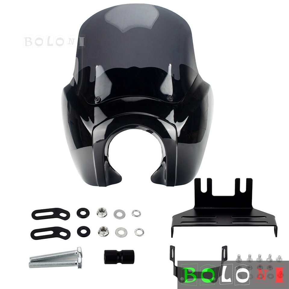 For Harley Low Rider S FXLRS 2020-2023 Front Fairing & 12" Smoke ...