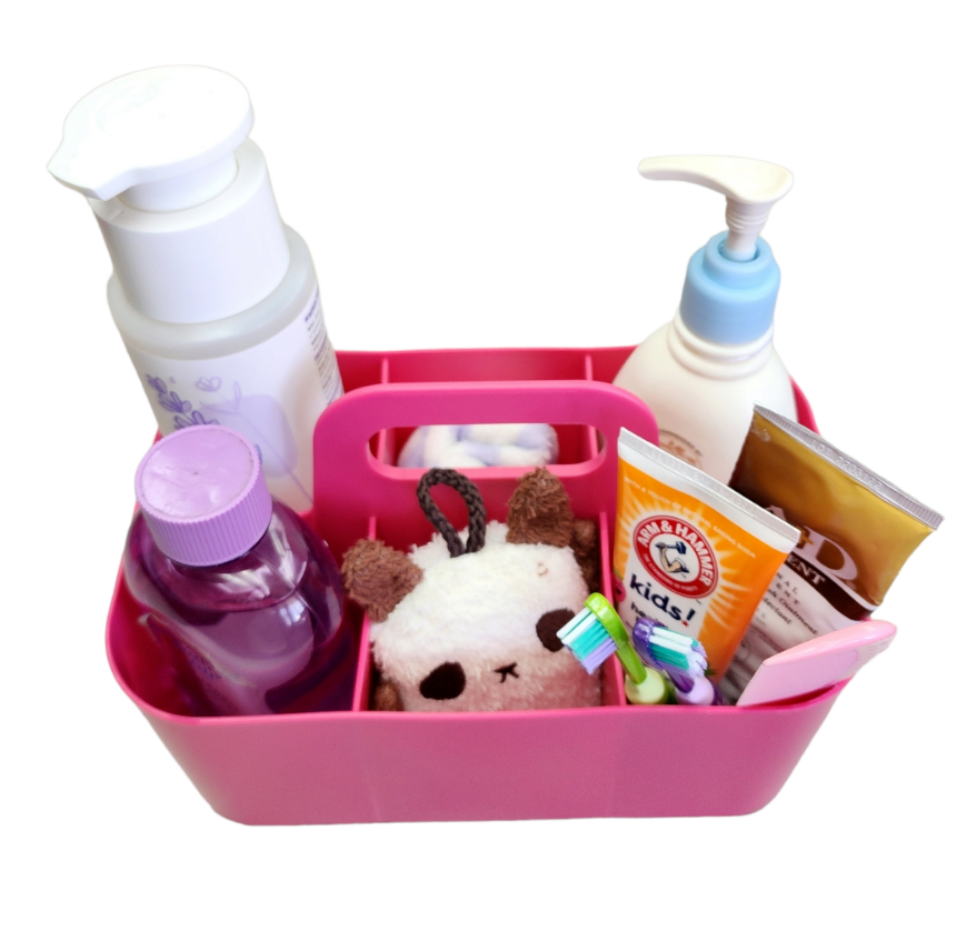 Small Stackable and Portable Simple 6-Compartment Caddy - Made In USA ...