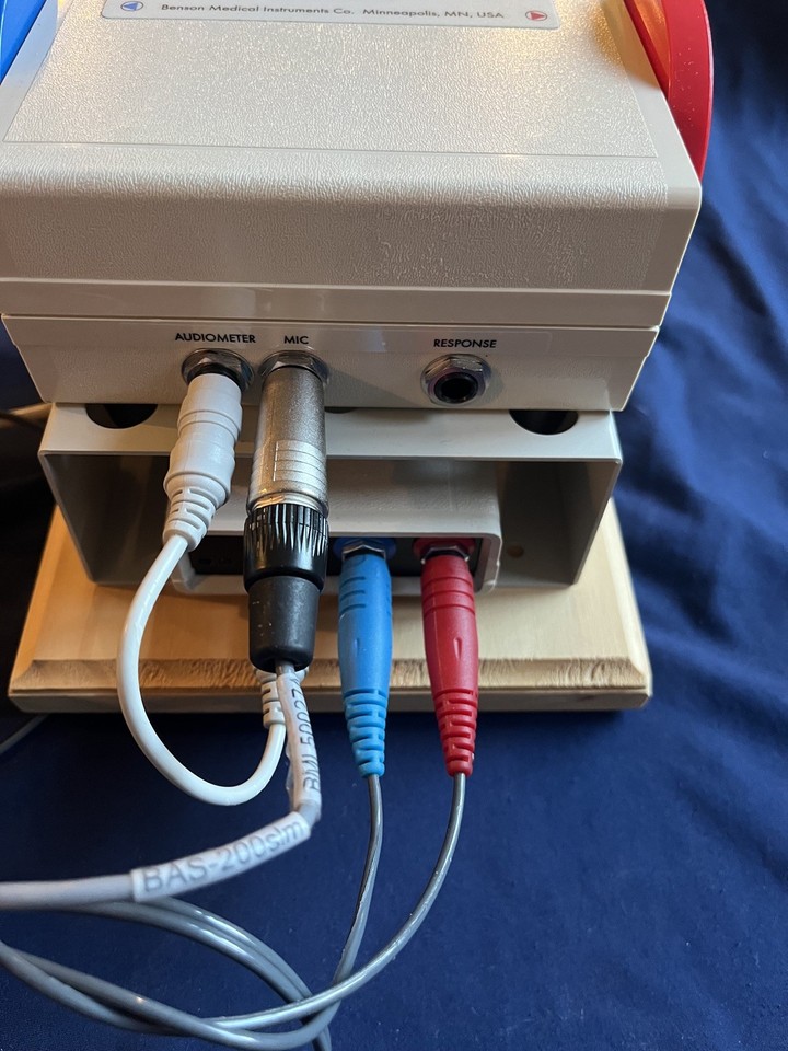 Benson Medical Industrial BAS-200 slm Audiometer Audiogram | eBay