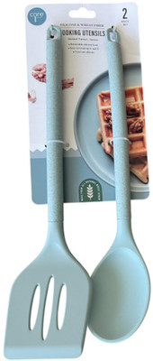 Core Kitchen Slotted Turner & Solid Spoon 2-pc Set, Mint | eBay