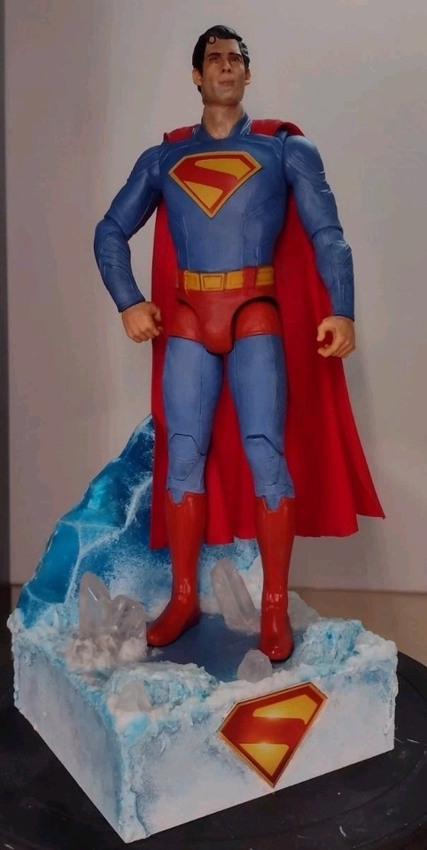Custom 12 Inch Superman With Light Up Base. | eBay
