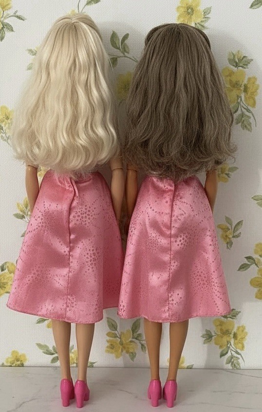 (Set Of 2) Extra Large Giant Barbie 28" Just Play Best Fashion 2013 ...