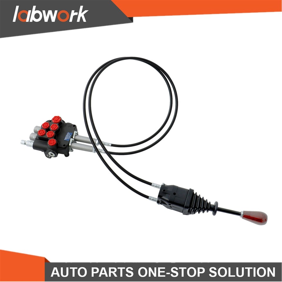 Labwork Hydraulic Remote Control Valve 2 Spool 21 GPM Easy Installation ...