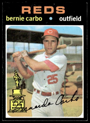 1971 Topps #478 Bernie Carbo BASEBALL Cincinnati Reds | eBay