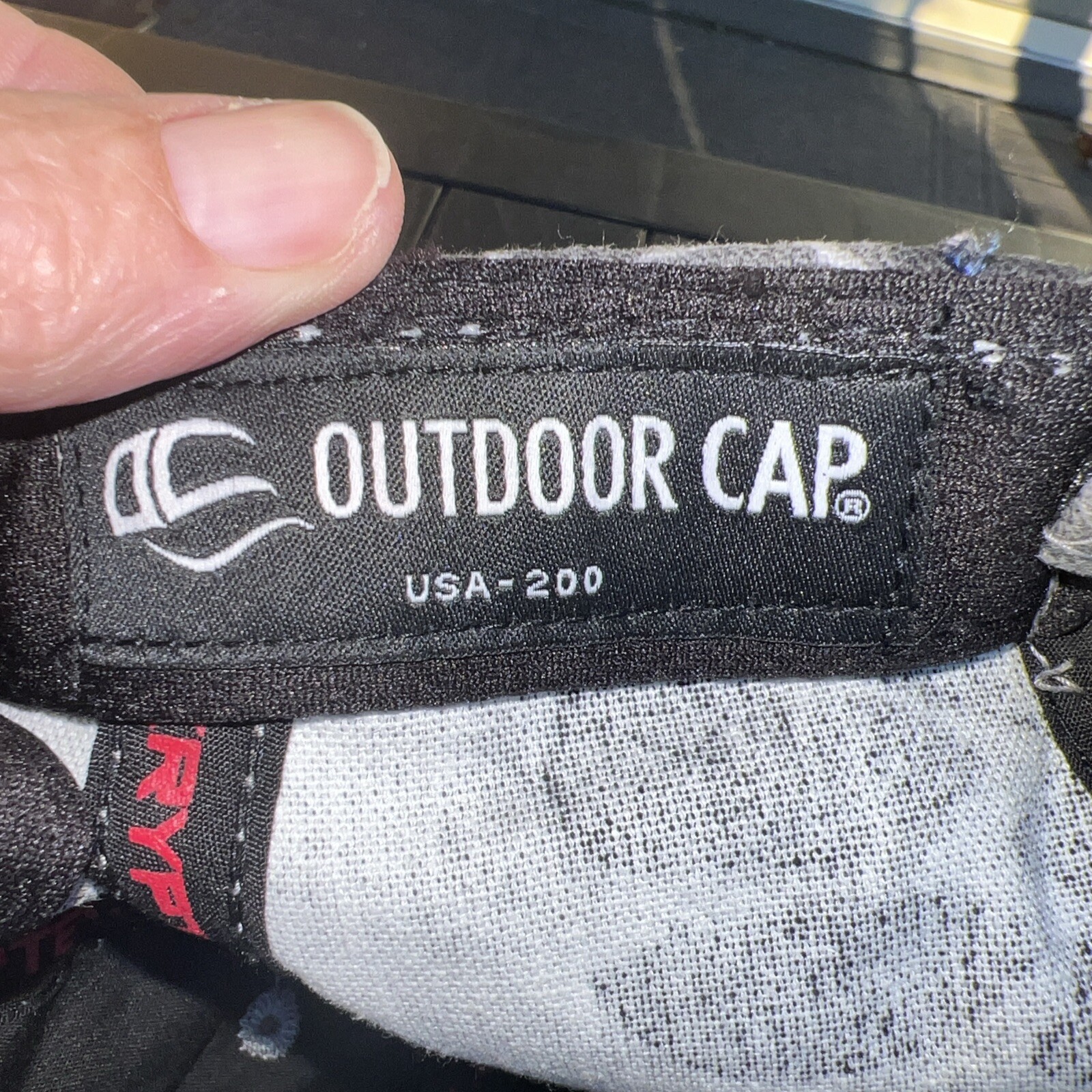 Gray w Black American Flag Patch on Shades of Gray Camouflage Hat Cap Hook Loop | eBay