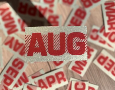 August YOM California license plate sticker, Dmv, Ca, Registration | eBay