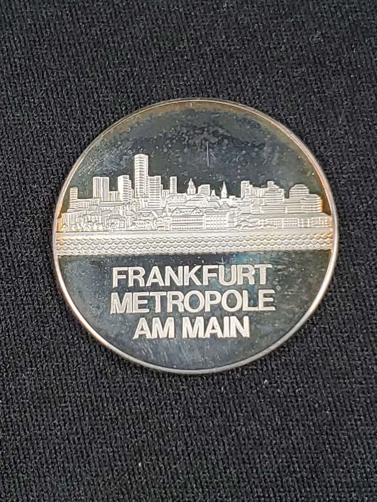 Germany Silver Medal Frankfurt Metropole Am Main Degussa Finesilber | eBay