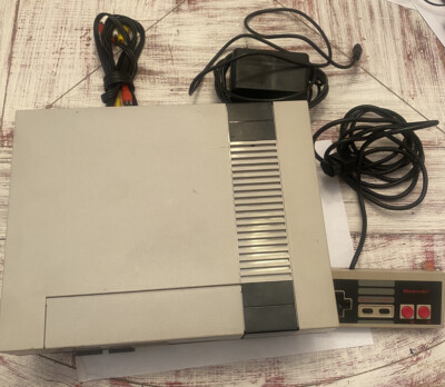 ORIGINAL Nintendo Entertainment System Video Game Bundle Set Kit NES ...