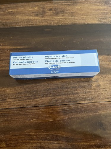 HACH BBP078 0.1-1.0mL Adjustable Piston Pipette BRAND NEW! | eBay