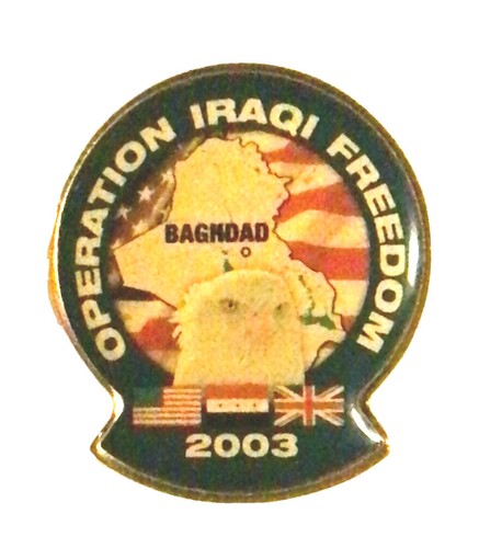 2003 Operation Iraqi Freedom Pin | eBay
