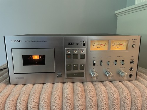 Teac – A-650 Stereo Cassette Deck - One problem | eBay