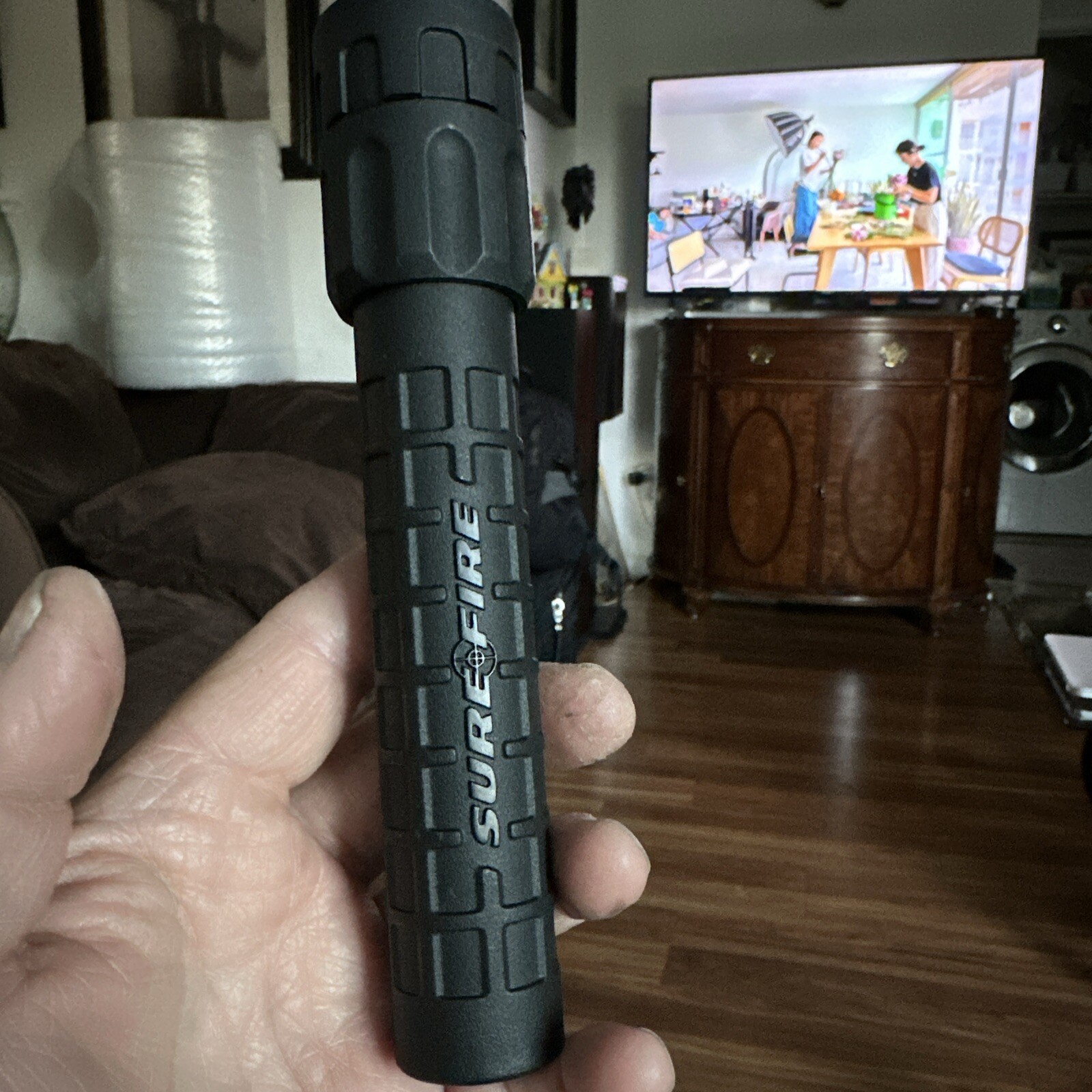 Vintage GWOT Surefire 8NX rechargeable flashlight, impact resistant ...