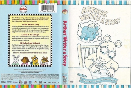 2 Arthur DVDs - Arthur Writes a Story & School of Hard Knocks (395-423 ...