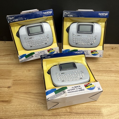 Brother P-touch - Easy Handy Label Maker - Model: PT-M95 / 3 Units ...