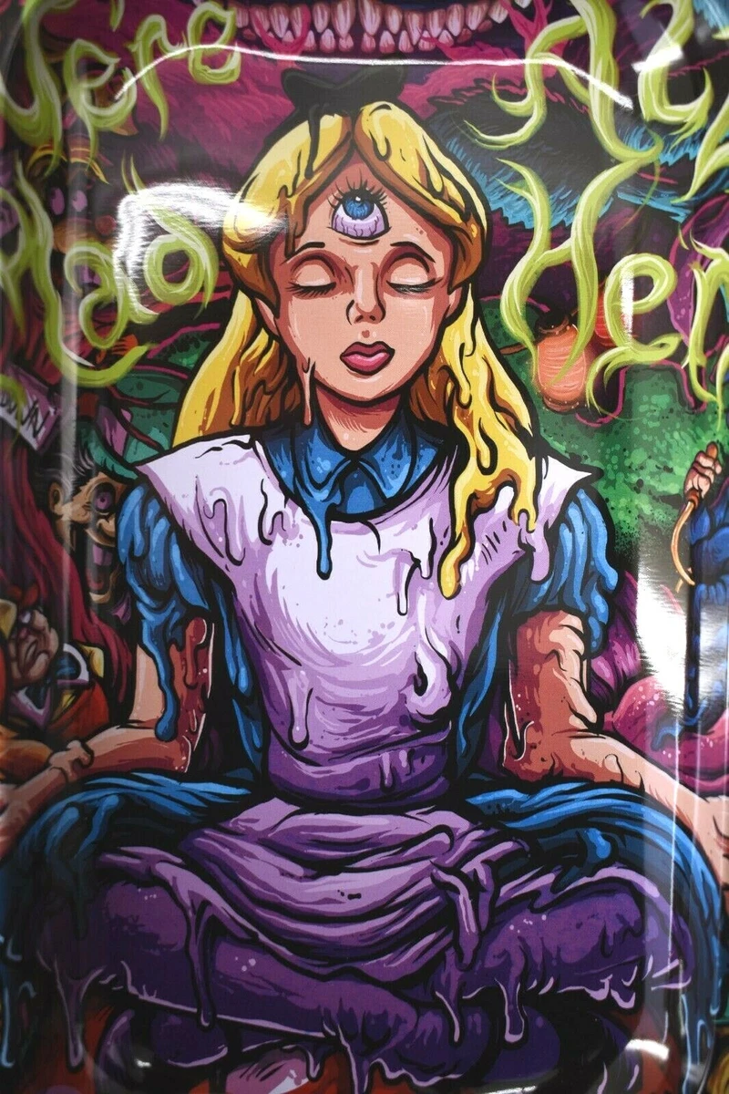 Alice In Wonderland Trippy Drawings