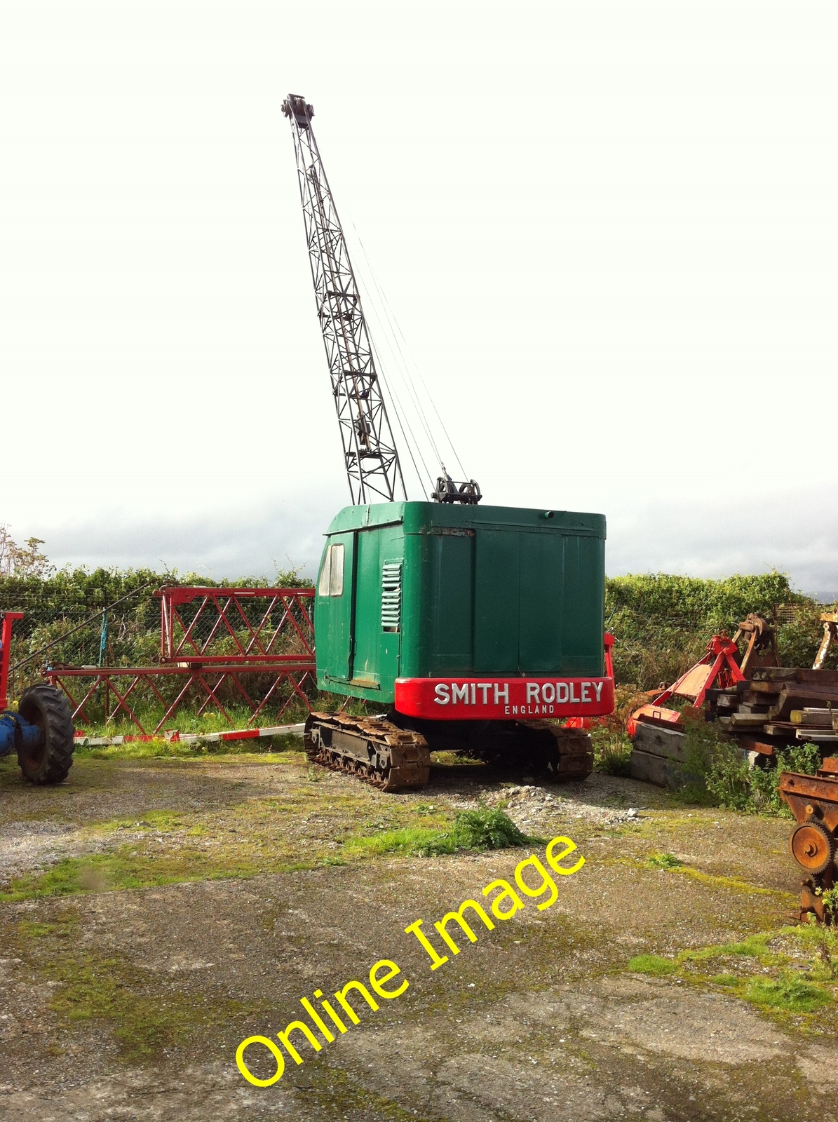 Photo 12x8 Smith Rodley crane Douglas/SC3875 In Douglas Harbour c2012 ...