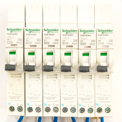 SCHNEIDER iKQE SQOR iKQ KQE SEE RCBO 6a 10a 16a 20a 32a 40a 45a Type B ...