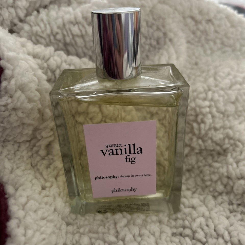 Philosophy Sweet Vanilla Fig Spray Fragrance 120ml 4 Oz-Discontinued | eBay