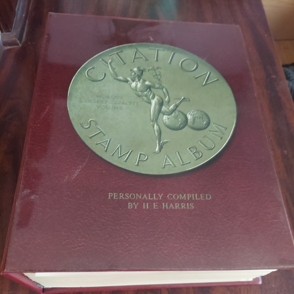 Harris Citation Stamp Album - OVER 700+ STAMPS | eBay