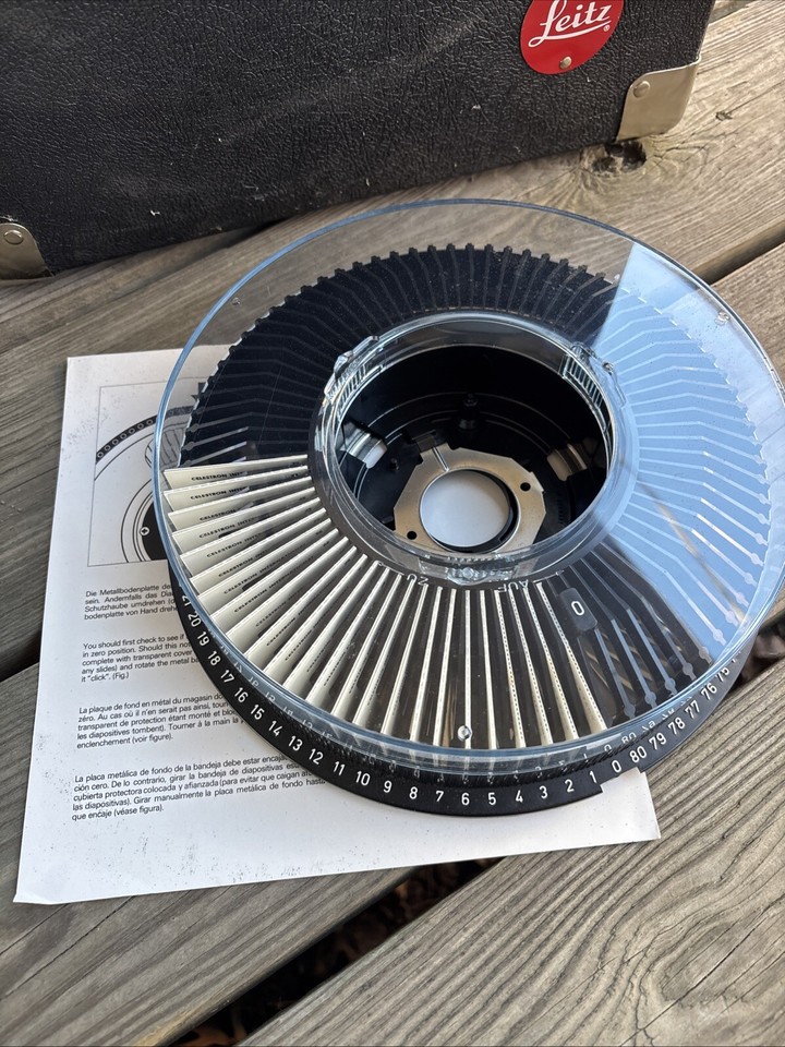 Leitz Leica Slide Projector Pradolux Slide RT 300 With Case Kodak ...