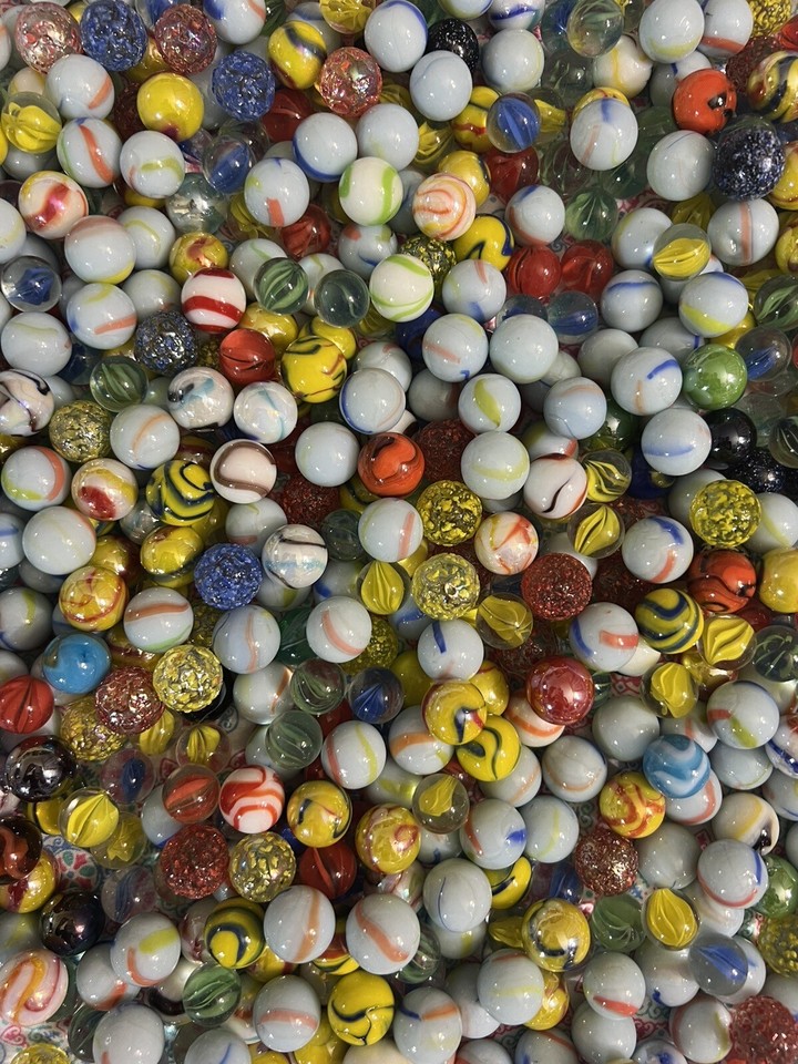 marbles 2 pounds 200 pieces | eBay