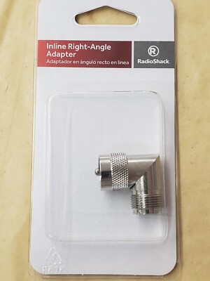 RADIO SHACK UHF RIGHT ANGLE ADAPTER PL-259 # 2780199 | eBay