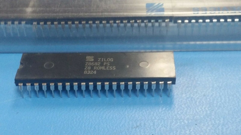 (10 PC) Z8682PS ZILOG Microcontroller, ROMless, 8-Bit, Z8 CPU, 8MHz ...