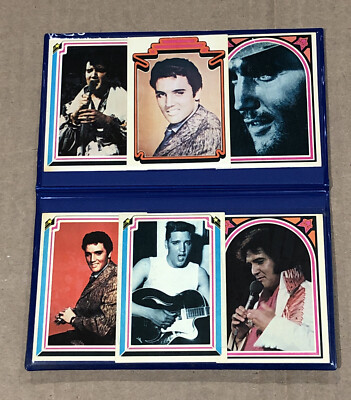 Elvis Presley Boxcar Trading Cards 6 Cards in Folder #4 | eBay