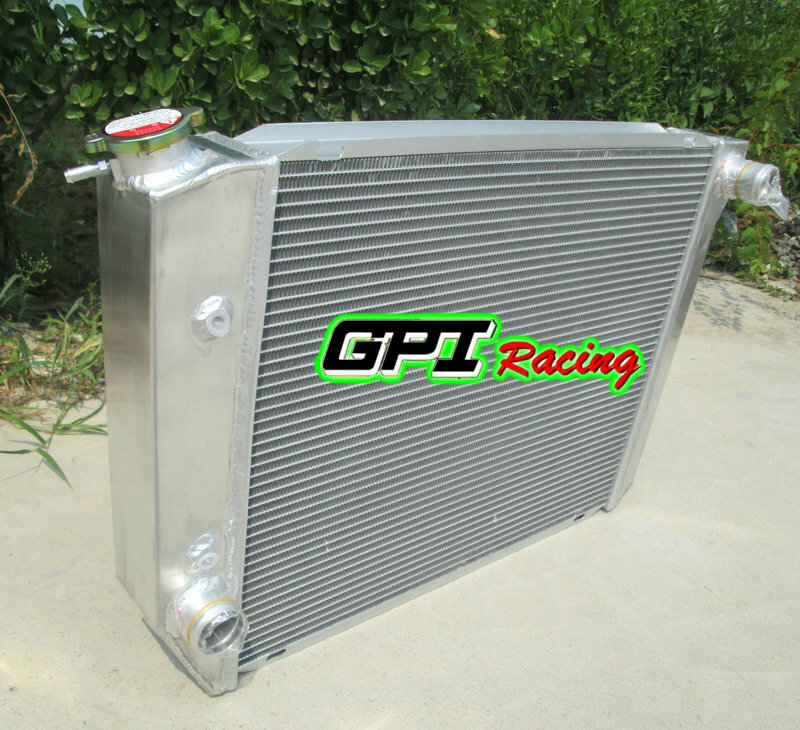 Radiator+Fans For Falcon XA XB XC XD XE Fairmont Fairlane Cleveland 302 ...