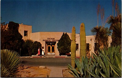Postcard Tucson Arizona Medical Center Administration Building B13 | eBay