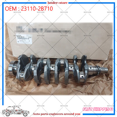 Gen-uine 23110-2B710 CRANKSHAFT ASSY For Hyundai/Kia 1.6L | eBay