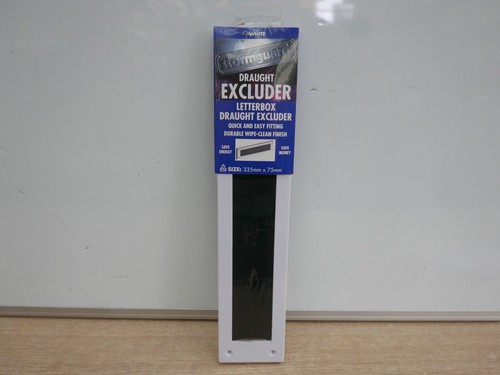STORMGUARD LETTERBOX DRAUGHT SEAL WHITE WITH BRUSH SR015 5017259000311 ...