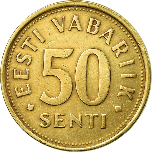 Estonian Coin Estonia 50 Senti | Lions | 1992 - 2007 | eBay