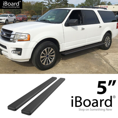 Running Board Side Step Nerf Bars 5in Black Fit Ford EXPEDITION SUV 4 ...