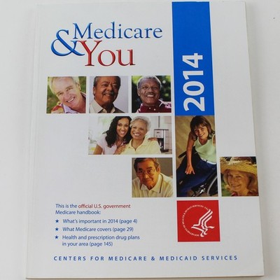 Medicare And You 2014 Book - U.S. Government Handbook - Good Condition ...