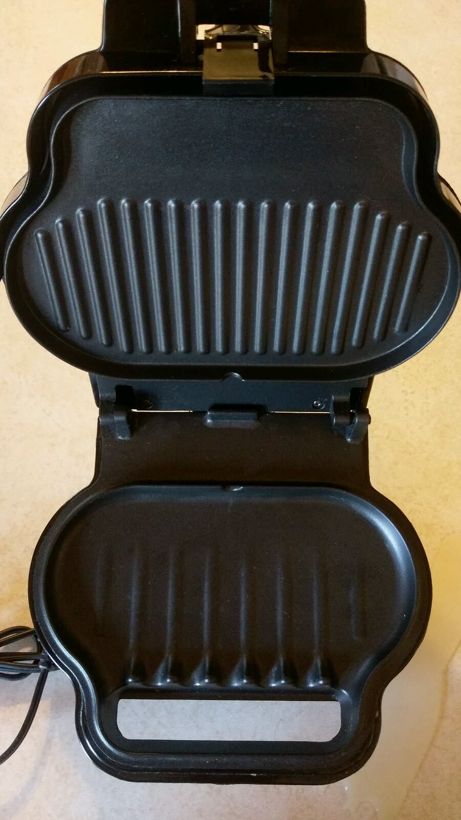 George Forman GR8 Black Lean Mean Fat Reducing Grilling Machine | eBay