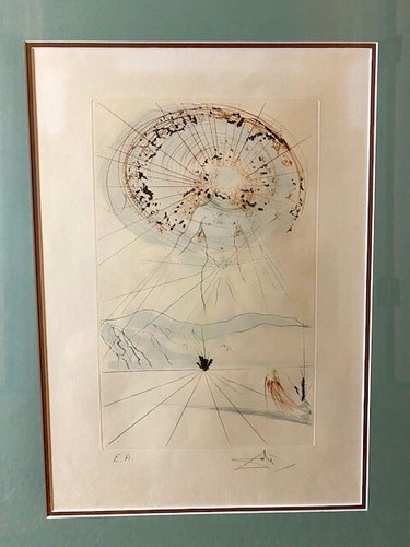 Salvador Dali Song of Songs of King Solomon Etching. Artist Proof ...