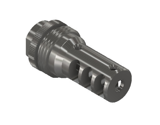 Advanced SilencerCo ASR Style QD Muzzle Brake - .223 Cal 1/2 -28 in | eBay