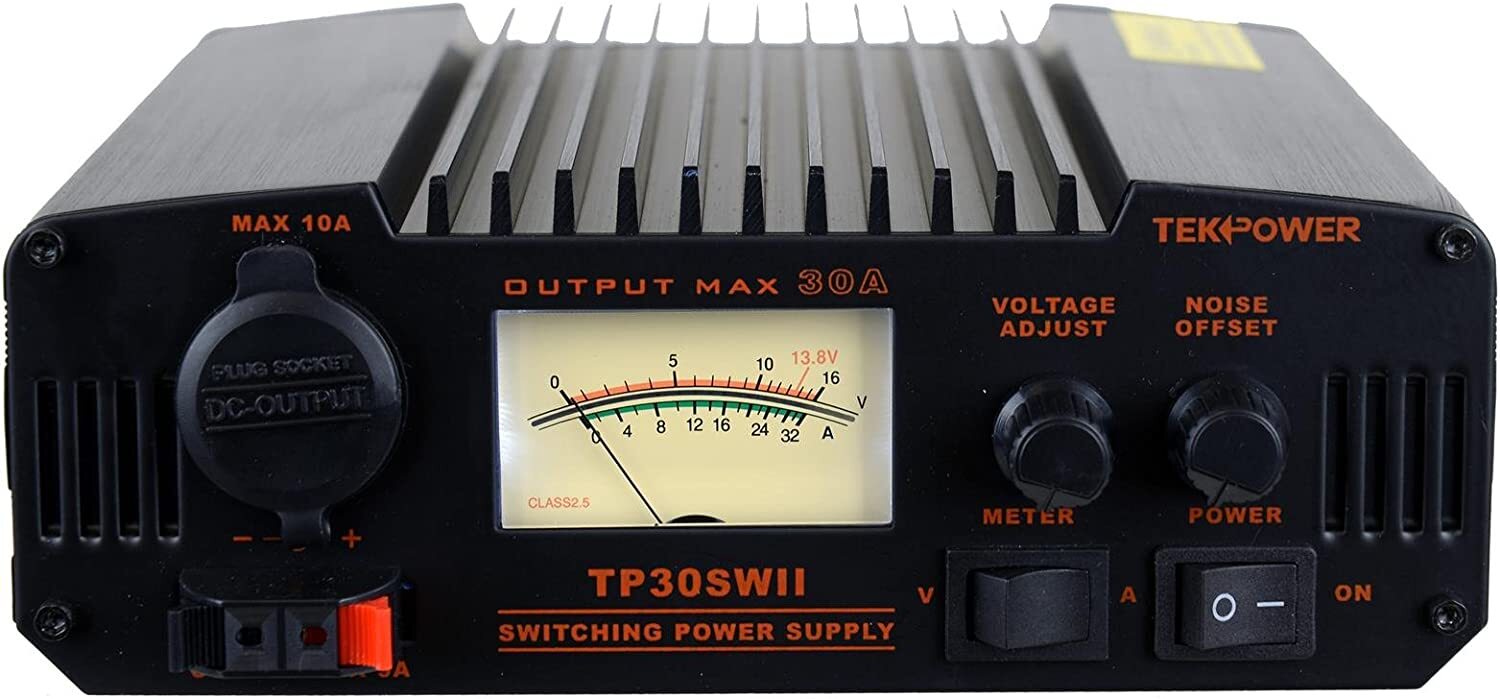 TekPower TP30SWII 30 Amp DC 13.8V Switching Power Supply with Noise ...