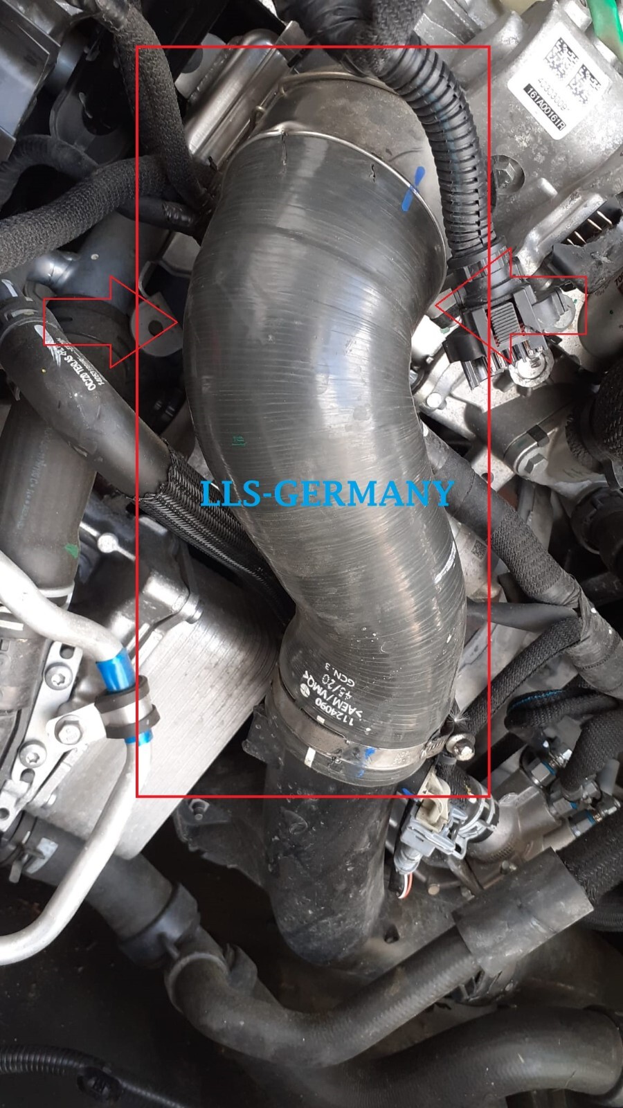 TURBOSCHLAUCH LADELUFTSCHLAUCH FÜR RENAULT MASTER III 2.3 DCI ...