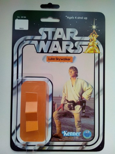 VINTAGE LUKE SKYWALKER FARM BOY ON 12 BACK STAR WARS RESTORATION KIT ...