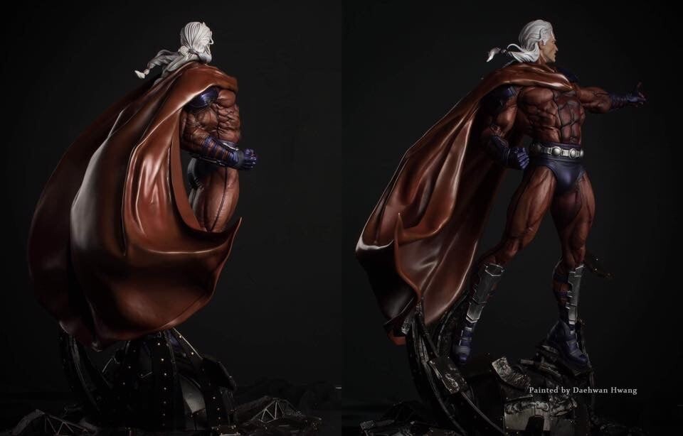 Magneto AGE OF APOCALYPSE 1/4 Scale Custom Statue AOA Angry Monkey NEW ...