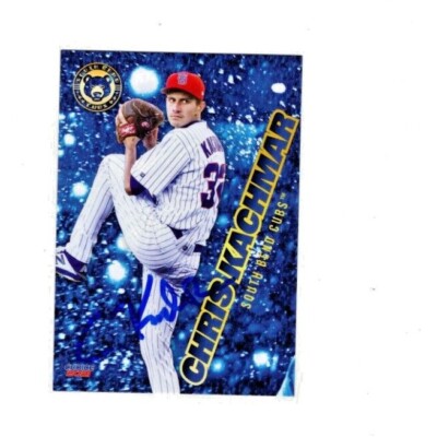Chris Kachmar signed autograph 2021 South Bend Cubs baseball card E ...
